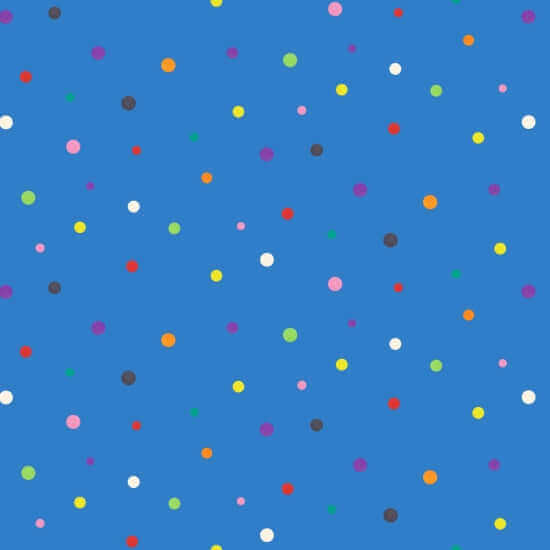 Beach Vista - Blue Dots Cotton