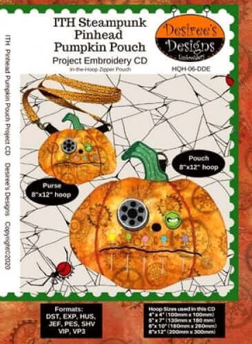 ITH Steampunk Pinhead Pumpkins