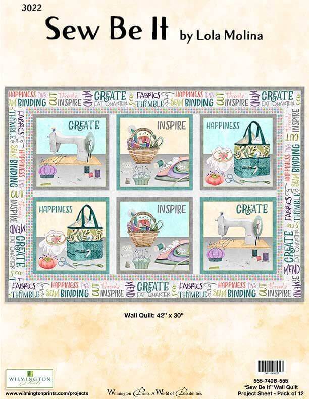 Sew be It Wall Quilt Kit - Wall Quilt